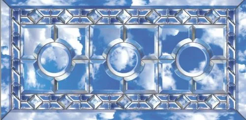 Scenic panels beveled glass | Flourolite Plastics