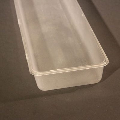 Curled Hook Clear Crepe Vaportight Lens