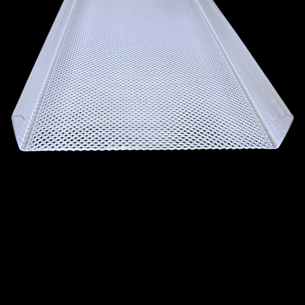Diffuser for Fluorescent Light Fixture | 2 Light | Wrap Around Cover