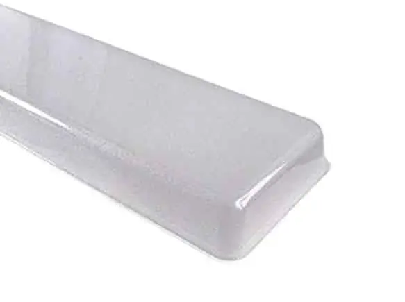 Parking Lot Light Lenses | Vapor Tight | Fluorescent Light | Clear