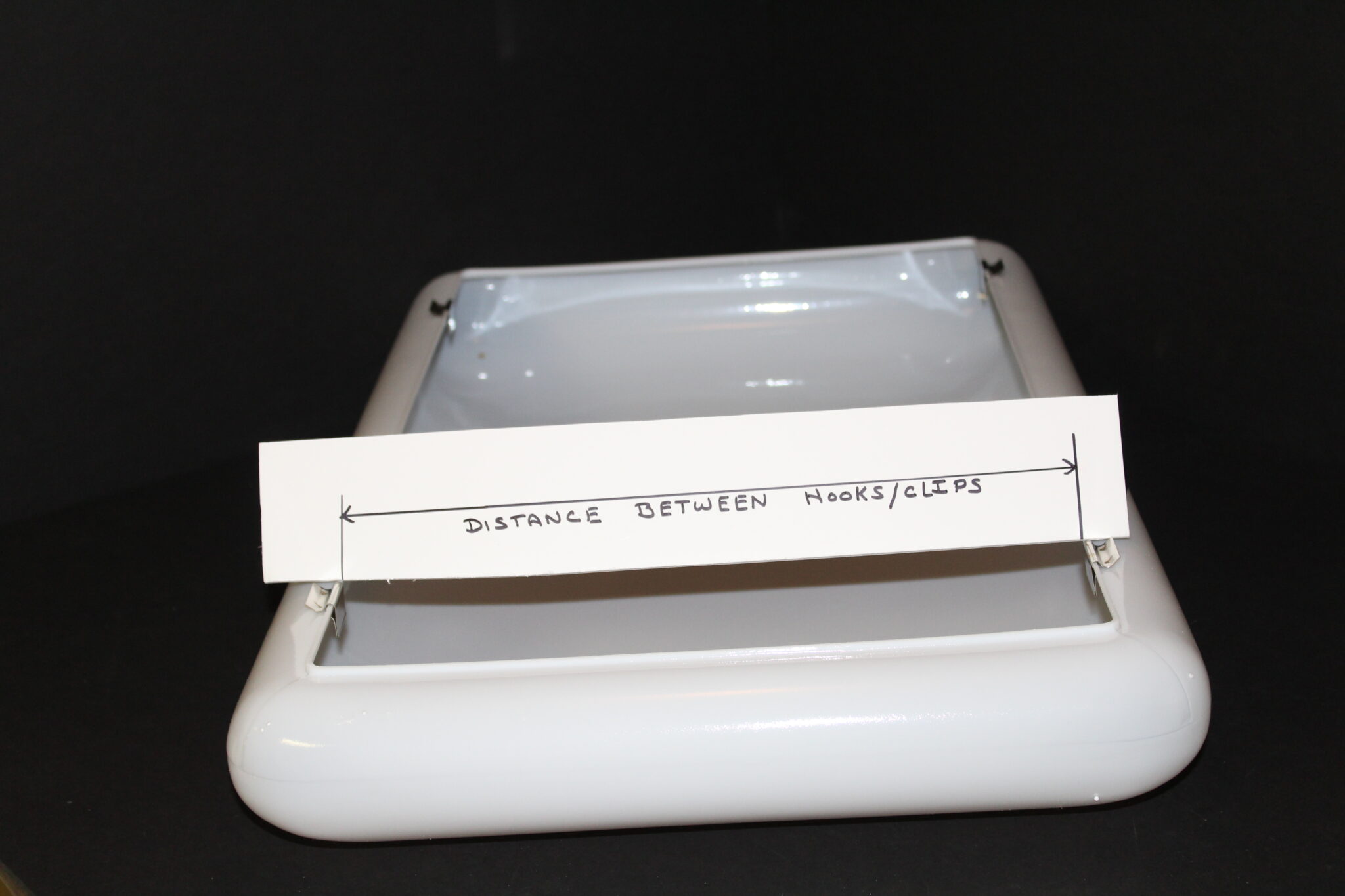 Ceiling Light Decorative Diffuser | Fluorolite Plastics | 17" x 15 1/4"