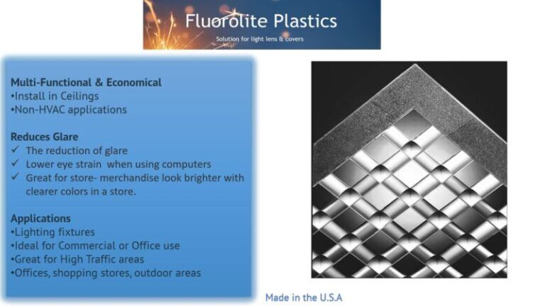 2X4 Parabolic Louver with Flange | Silver | Louver | Cut to Size