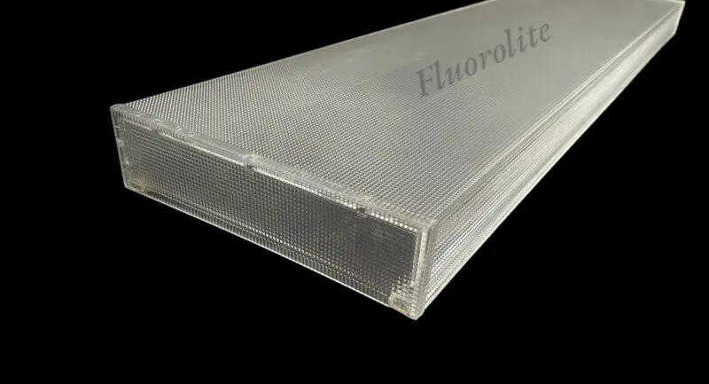 Replacement Ceiling Light Lens | LED/Fluorescent (With End Cap)