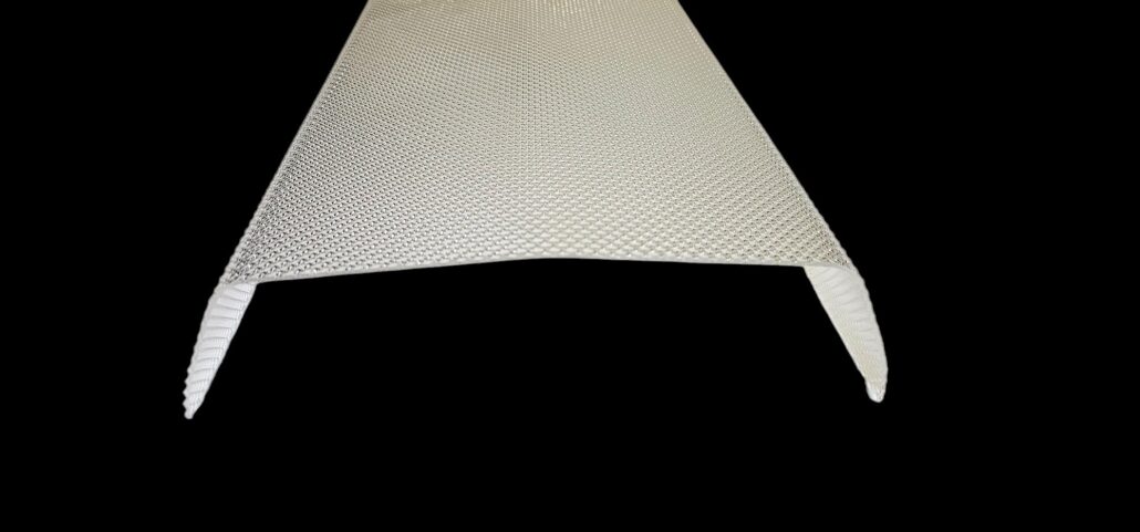 Light Diffuser with Mounting Springs 47 1/4" Long plus Clips