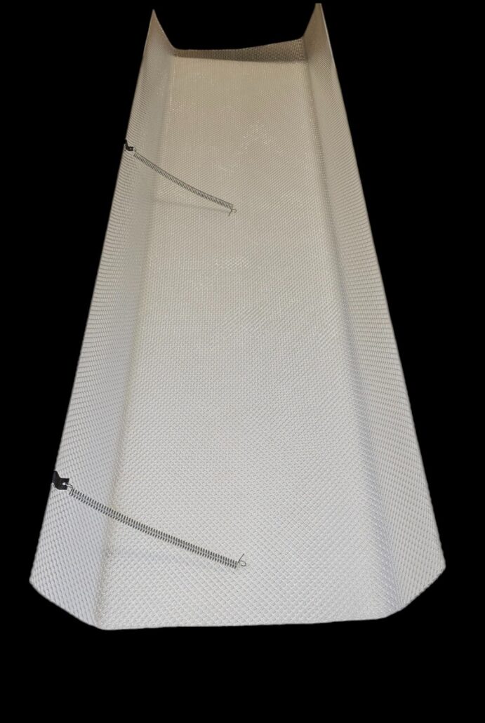 Light Diffuser with Mounting Springs 47 1/4" Long plus Clips