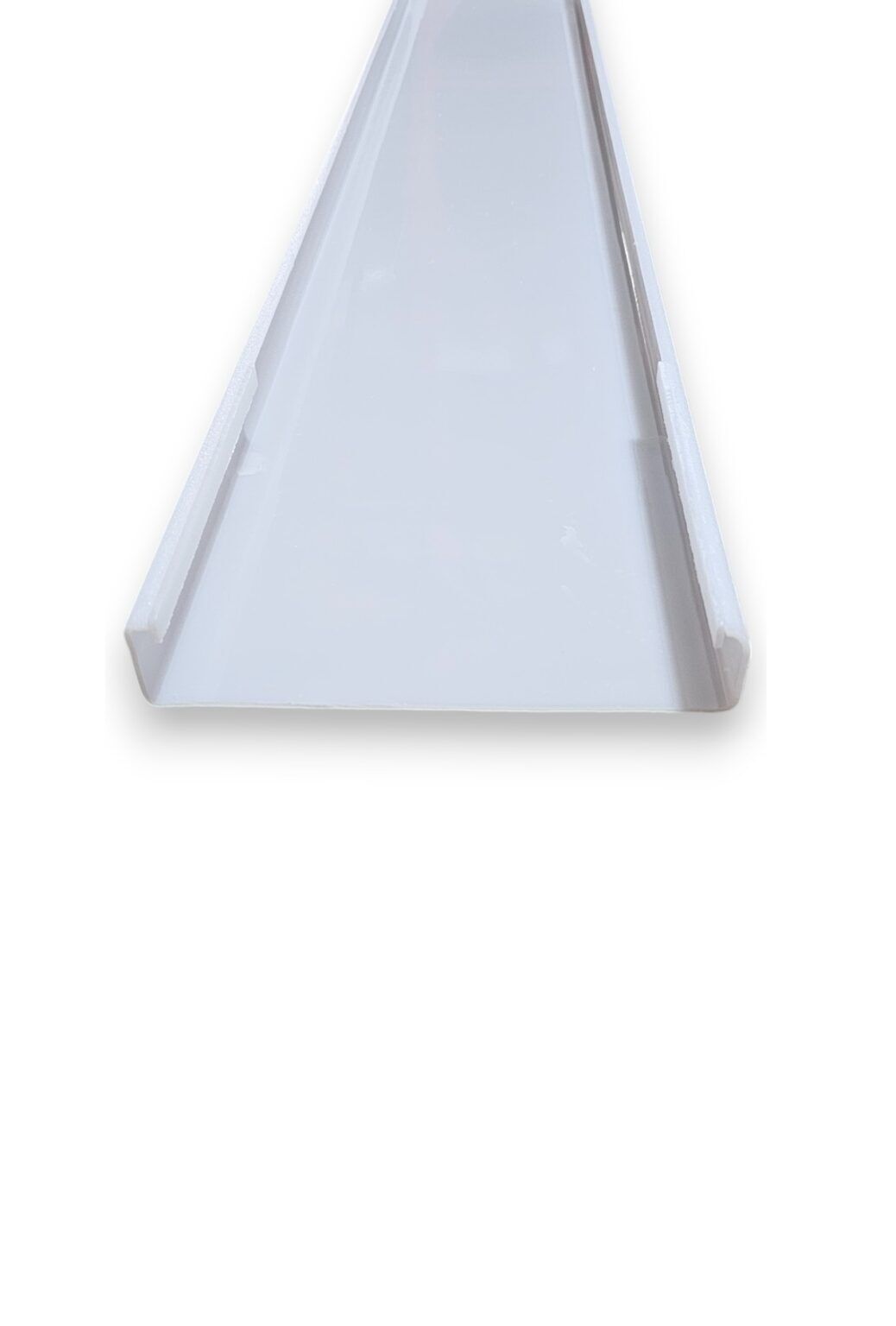 White Prismatic Light Cover | 6 3/4" Wide x 47 5/8" Length x 1 3/8"