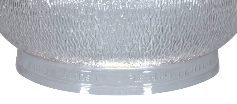 Street Light Acorn globe | 9.5 OD Inch Neck | Opening: 9 | Fluorolite