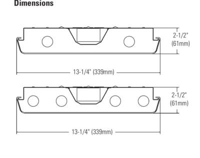 Fluorescent Light Diffuser Covers | 4 Light | Light Fixture Covers