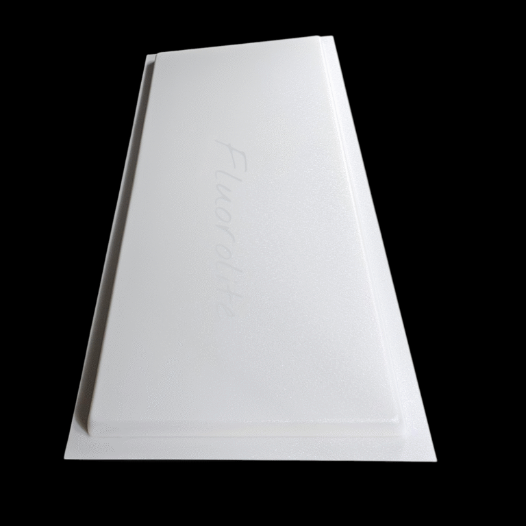 LED light fixture diffuser panel